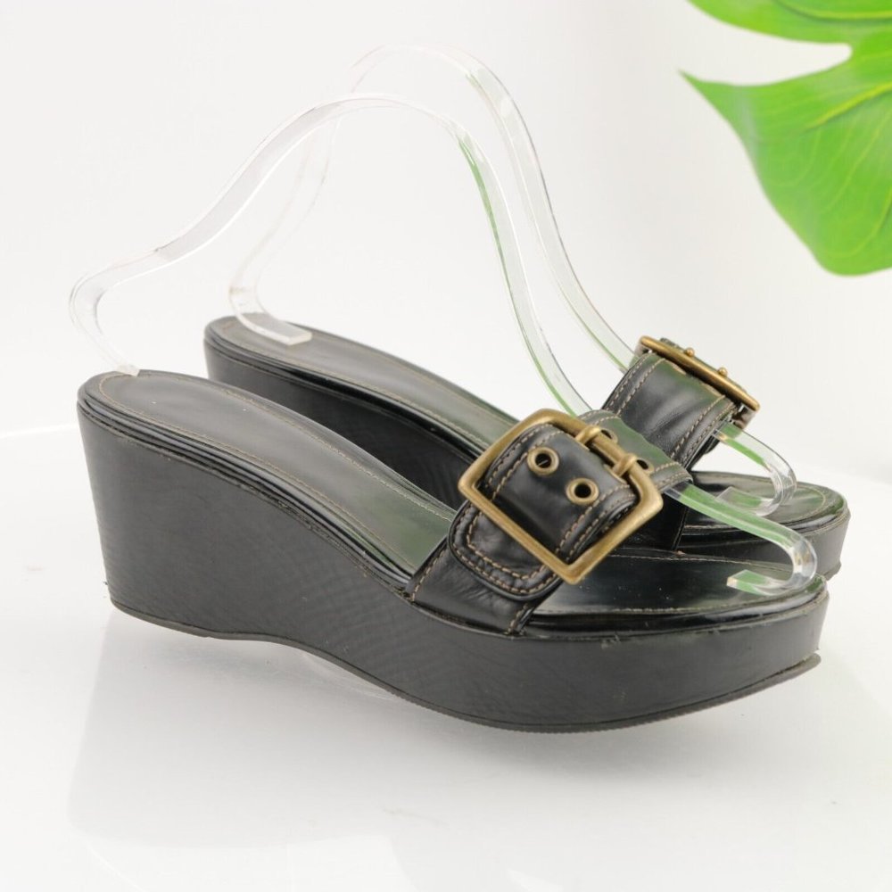 Coach Women's Simone Platfrom Mule Slide Sandal Size … - Gem